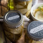 Homemade Pickles Plus Printable Jar Lid Labels