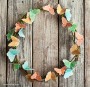 Make A Paper Butterfly Wreath