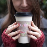 Printable Valentine's Day Coffee Cup Wraps