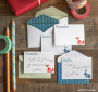Free printable stationery - mini note cards and envelopes