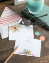 DIY Spring Note Cards - Lia Griffith