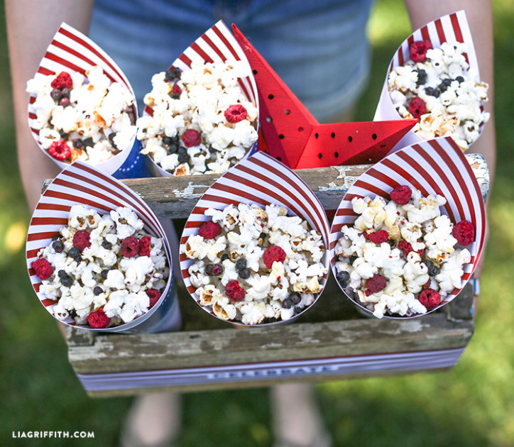 Red, White and Blue Kettle Corn - Lia Griffith