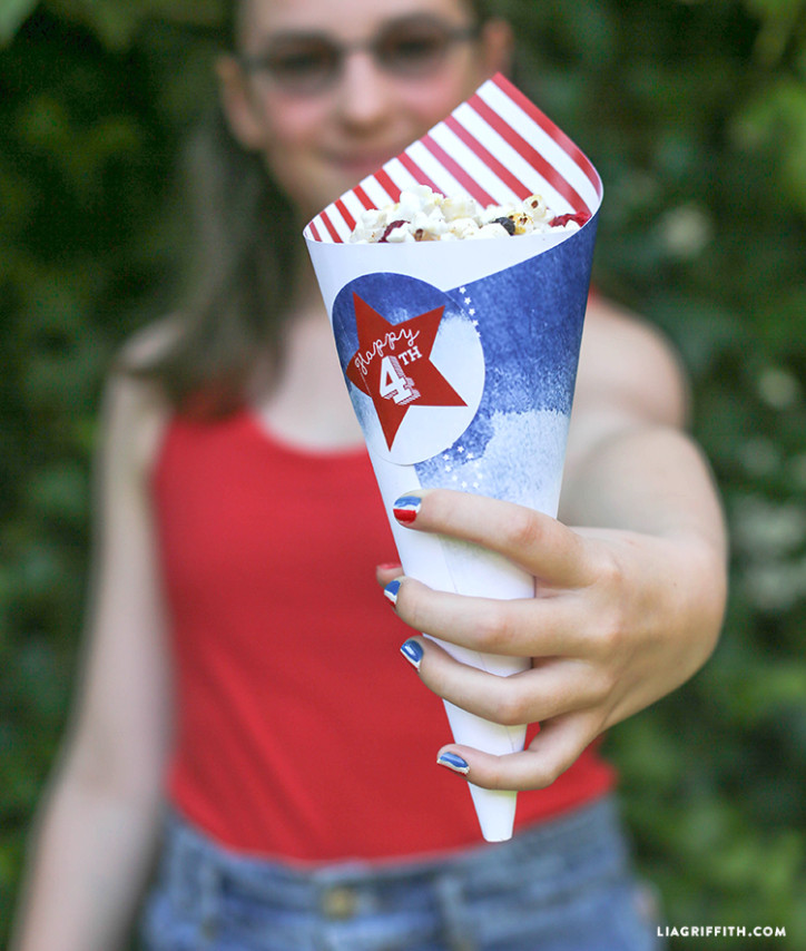 Red, White and Blue Kettle Corn - Lia Griffith
