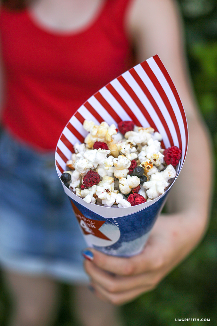 Red, White and Blue Kettle Corn - Lia Griffith