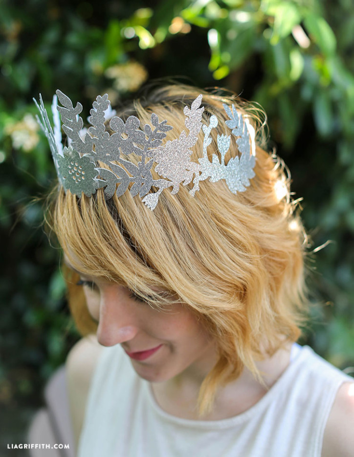 DIY Fairy Paper Crown - Lia Griffith