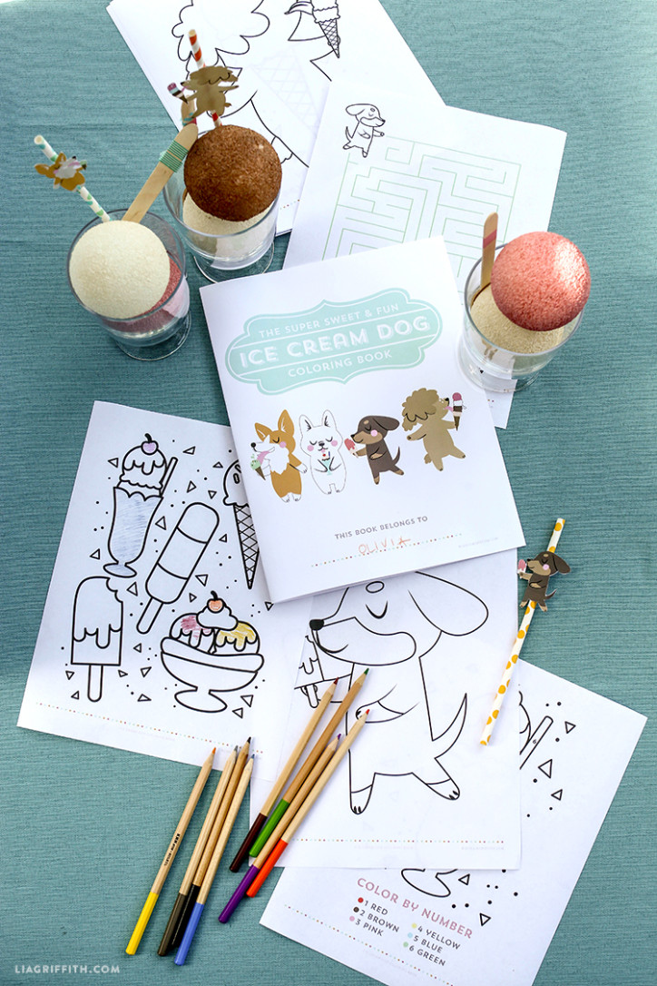 Printable Coloring Book for Kids - Lia Griffith