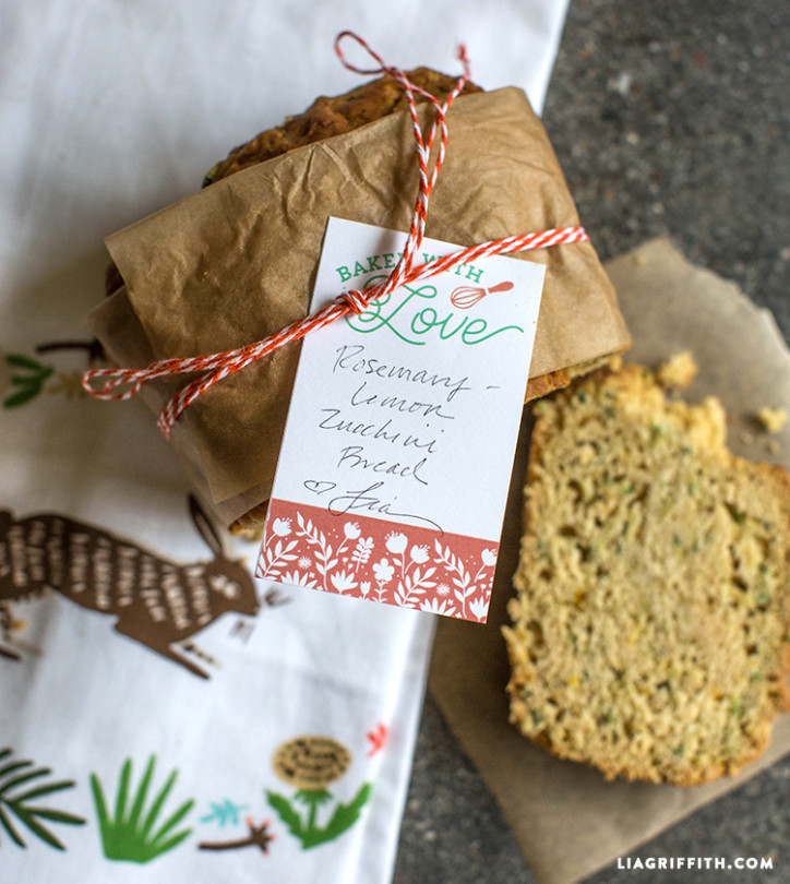 Baking Theme Gift Labels - Lia Griffith