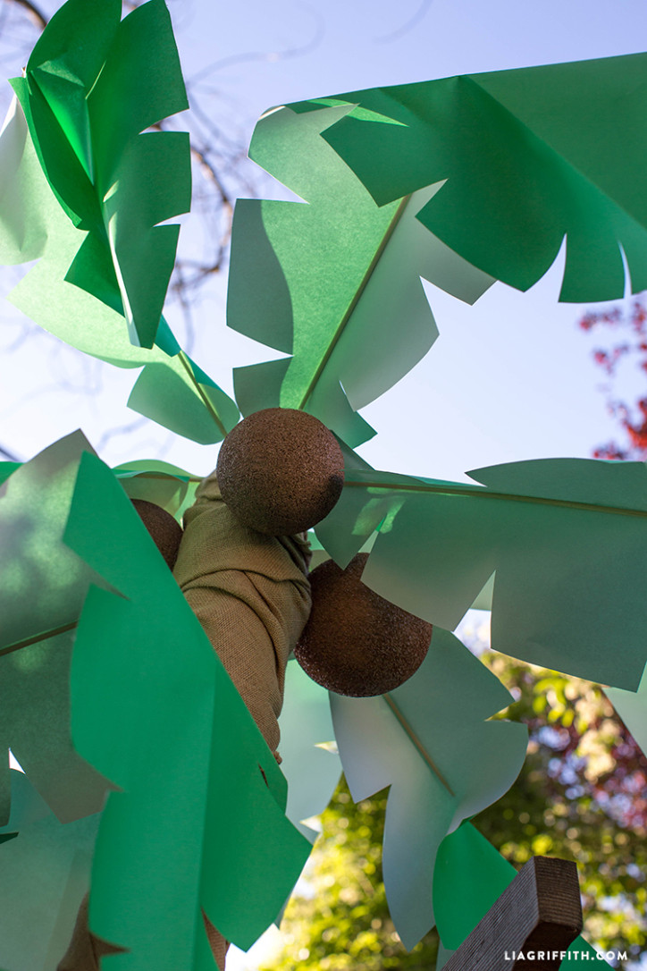 DIY Palm Tree Party Decor - Lia Griffith