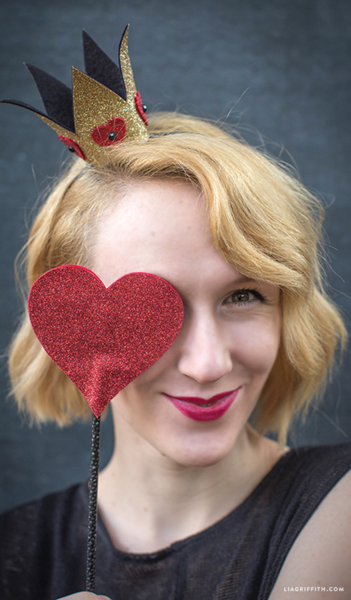 Simple DIY Halloween Crown & Scepter - Lia Griffith