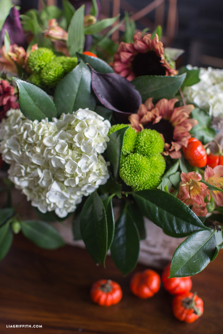 How To Style a Fresh Flower Centerpiece - Lia Griffith