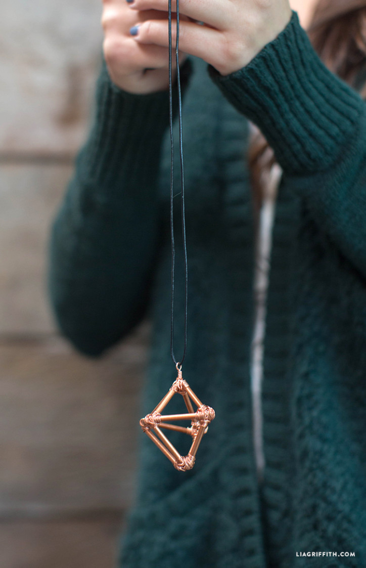 Copper Tubing DIY Jewelry - Lia Griffith