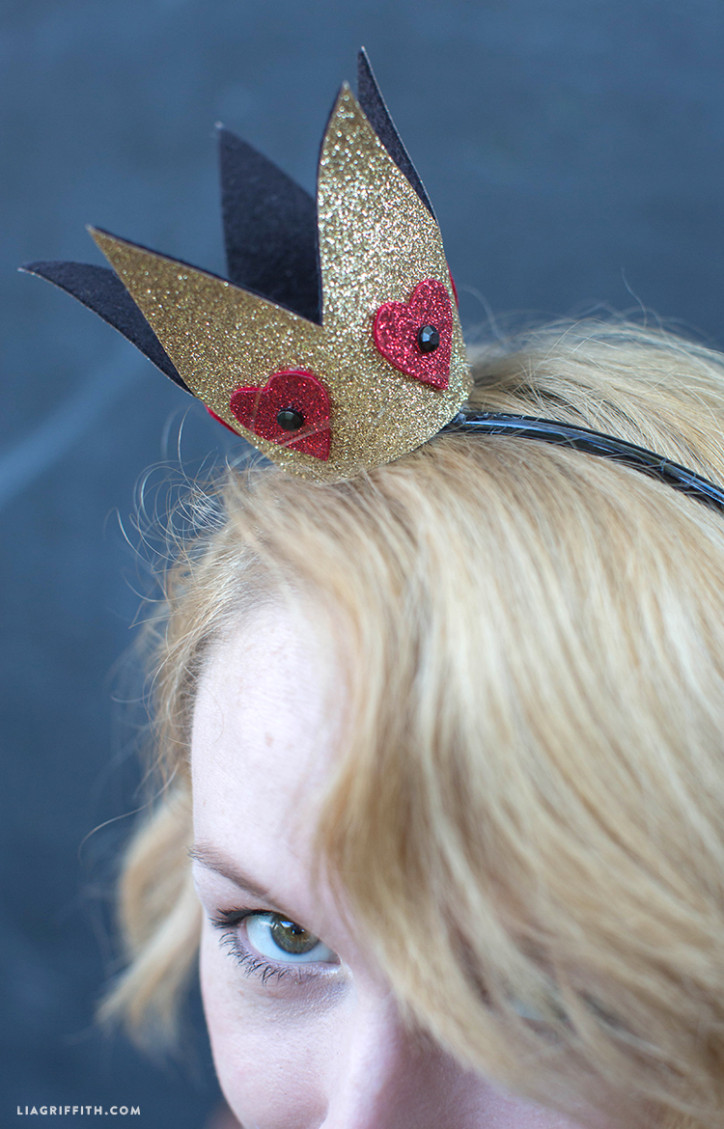 Simple DIY Halloween Crown & Scepter - Lia Griffith