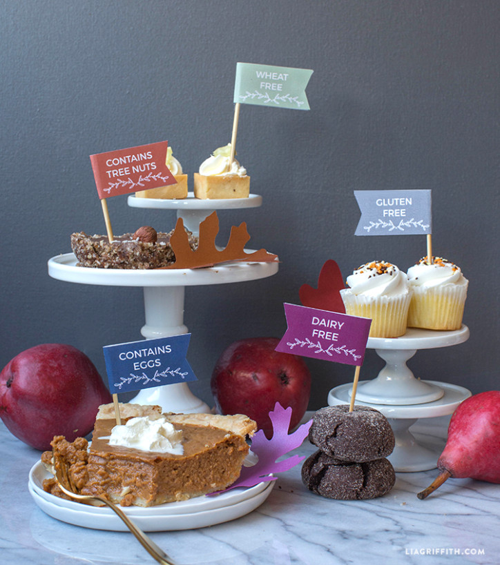 Food Allergy Flags - Lia Griffith