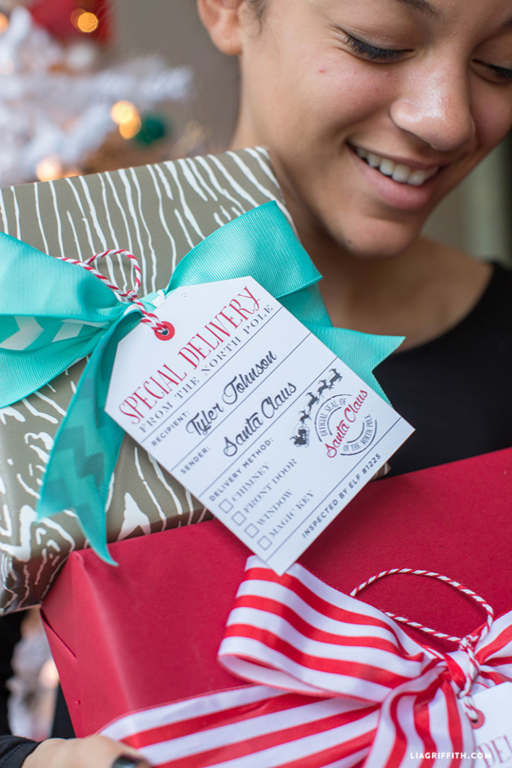 Gift Tags From The North Pole - Lia Griffith