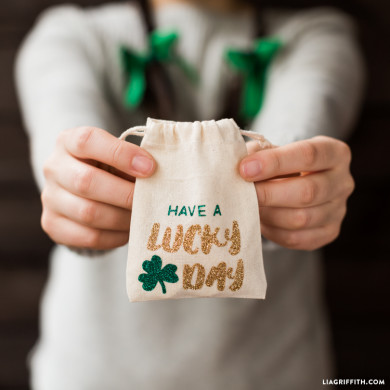 Treat Bags for St. Patrick's Day - Lia Griffith