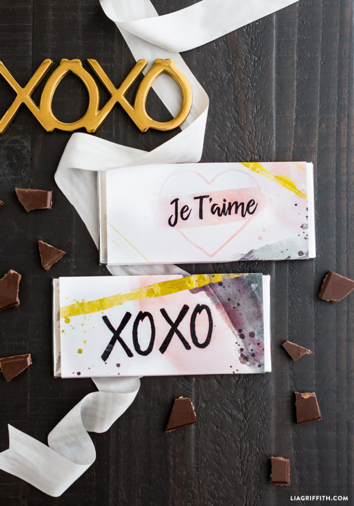 Chocolate Candy Bar Wrap - Lia Griffith