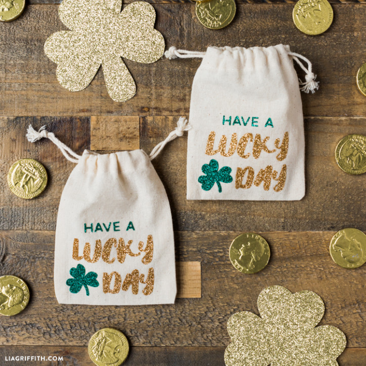 Treat Bags for St. Patrick's Day - Lia Griffith