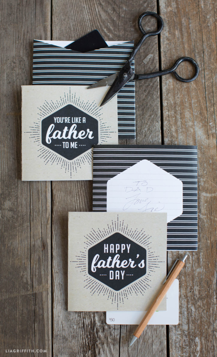 Simple and Classic Father's Day Cards - Lia Griffith