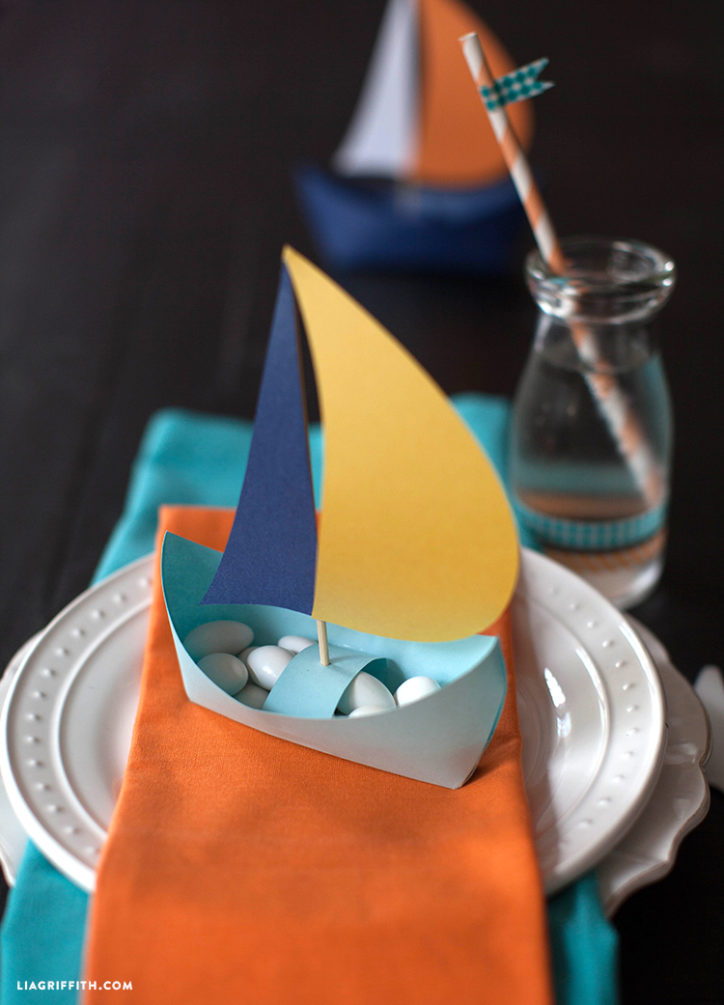 DIY Paper Boat - Lia Griffith