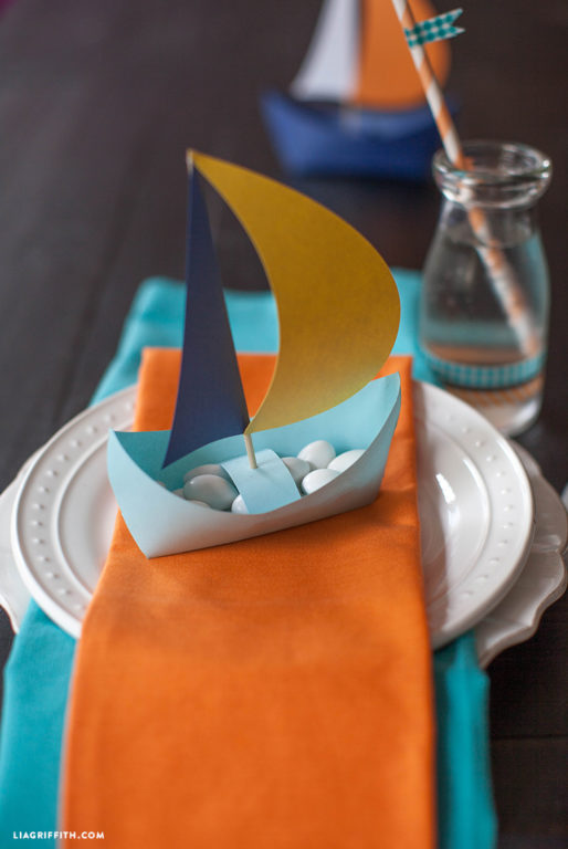 DIY Paper Boat - Lia Griffith