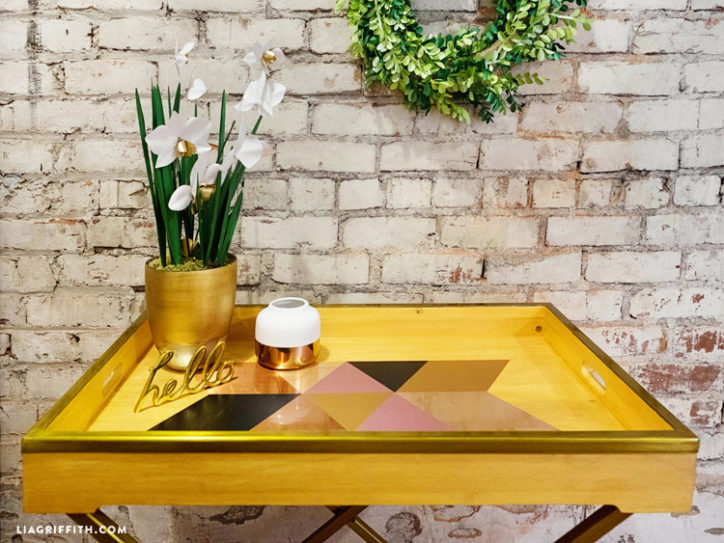 Finishing My Raw Wood Butler Tray - Lia Griffith
