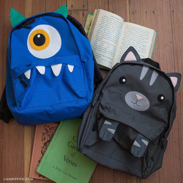 DIY Kids Backpacks - Lia Griffith