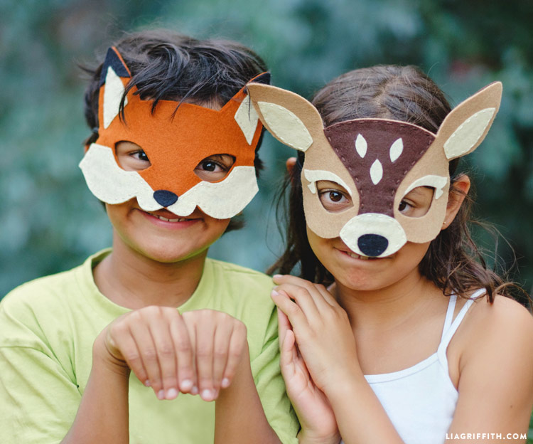 VIDEO: Felt Woodland Animal Masks - Lia Griffith