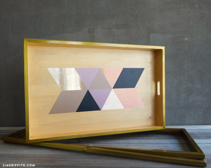 Finishing My Raw Wood Butler Tray - Lia Griffith