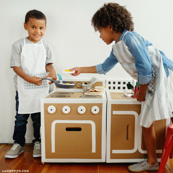 DIY Play Kitchen - Lia Griffith