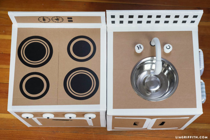 DIY Play Kitchen - Lia Griffith