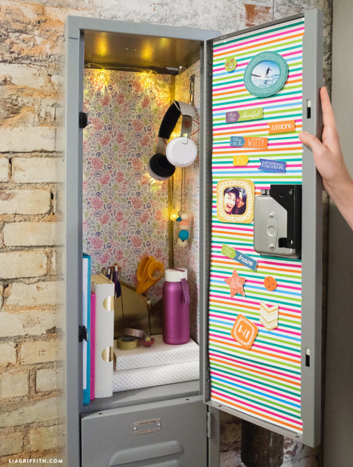 Printable Locker (or Fridge) Accessories - Lia Griffith