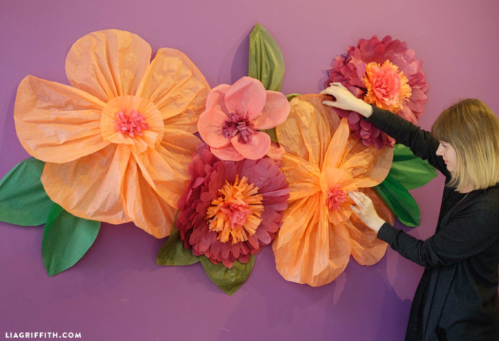 Jumbo Tissue Paper Flowers Lia Griffith