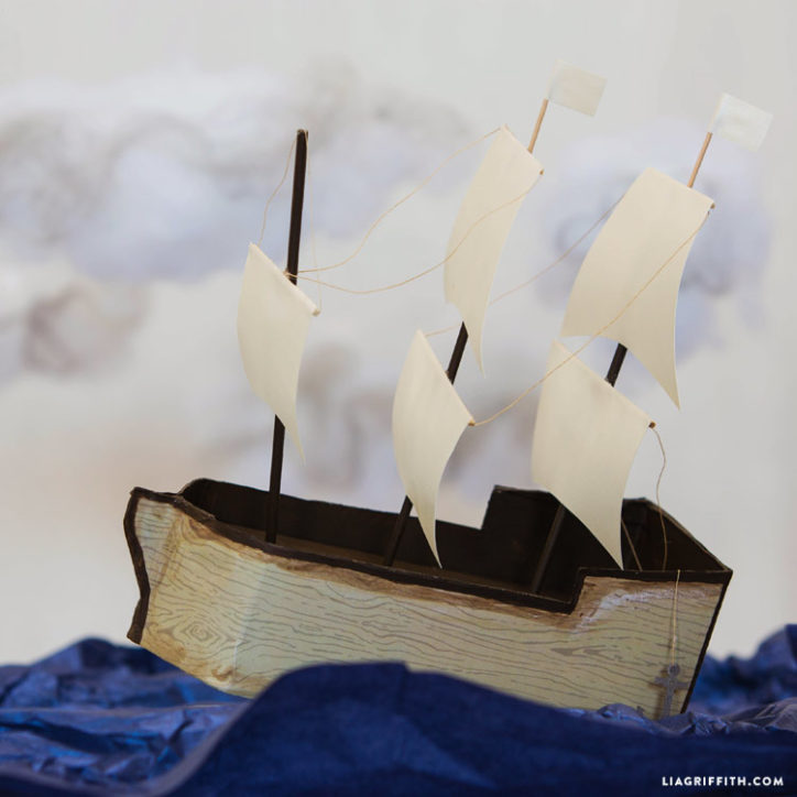 DIY Mayflower Boat - Lia Griffith