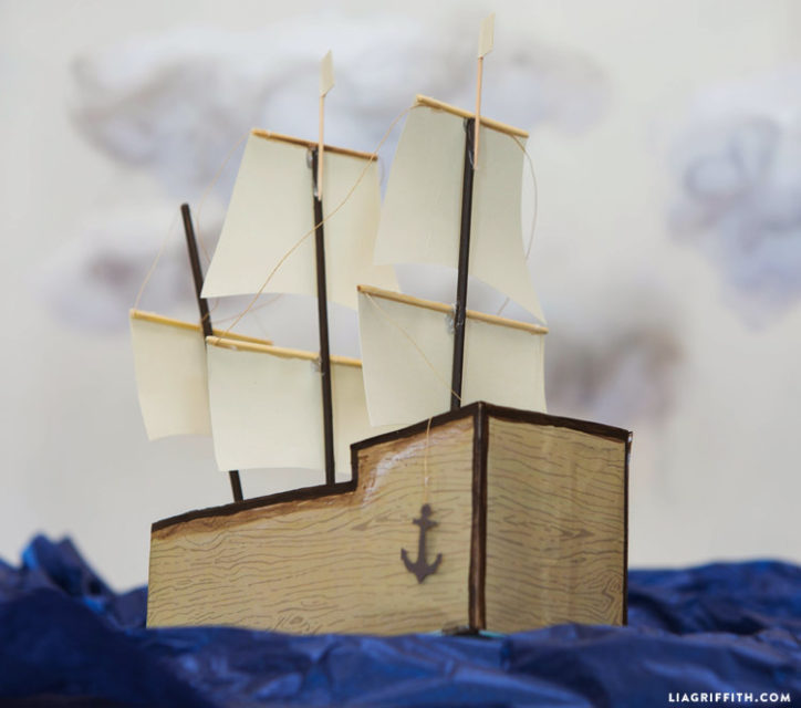 DIY Mayflower Boat - Lia Griffith