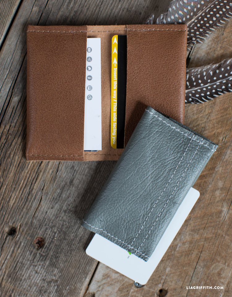 Minimalist Leather Wallet - Lia Griffith