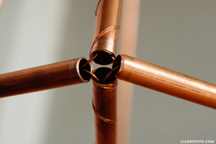 Our Copper Christmas Tree - Lia Griffith