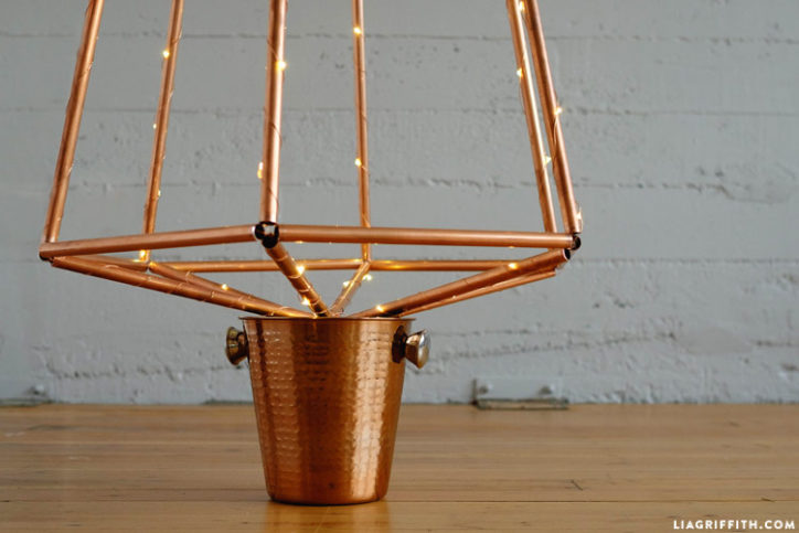 Our Copper Christmas Tree - Lia Griffith