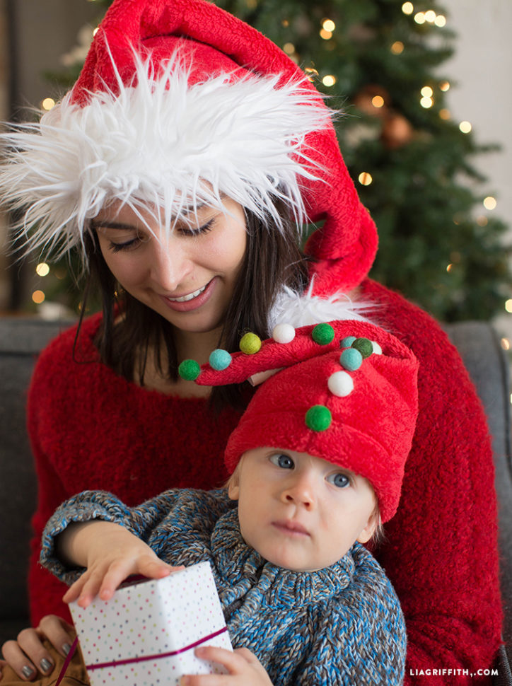 DIY Santa Hat Sewing Template