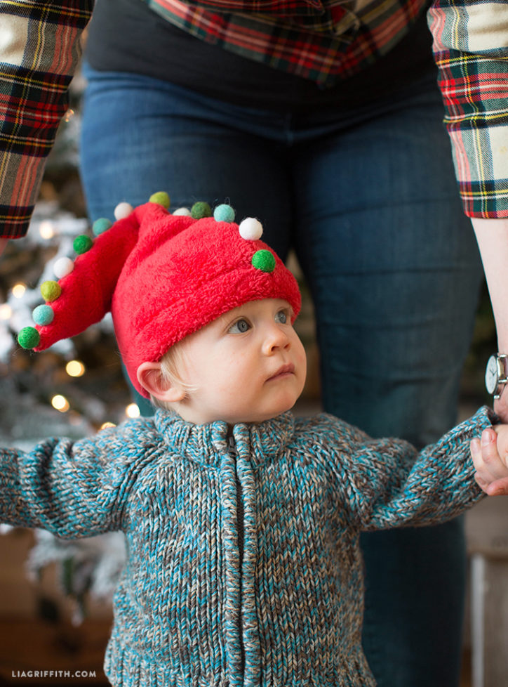 DIY Santa Hat Sewing Template