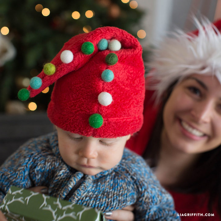 DIY Santa Hat Sewing Template