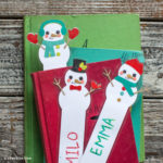 Kid's Snowman Bookmarks - Lia Griffith