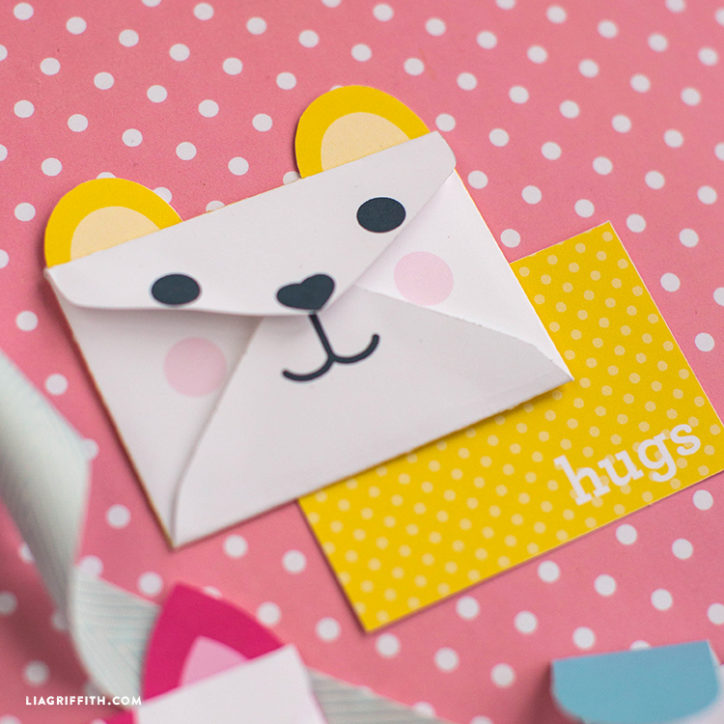 Printable Animal Envelopes with Matching Stationery