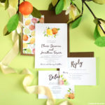 Printable Citrus Invitations for Weddings or Parties