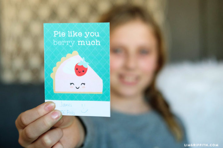 Sweet Kid's Valentine's Day Cards - Lia Griffith