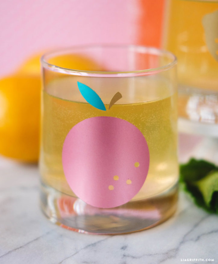 Citrus Decals | Printable Vinyl Decals for DIY Home Decor