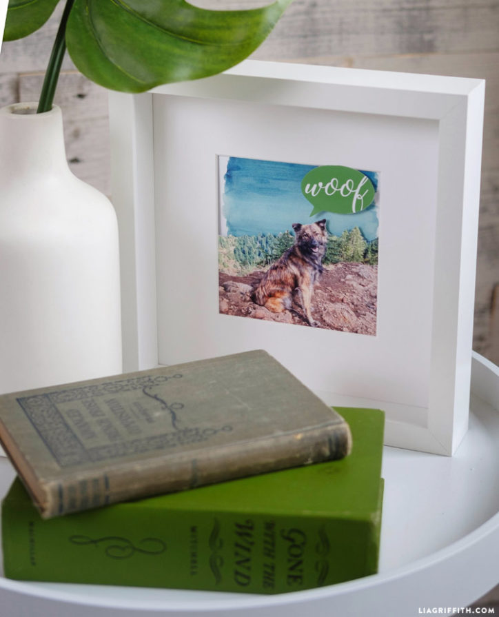Easy DIY Pet Portrait Project