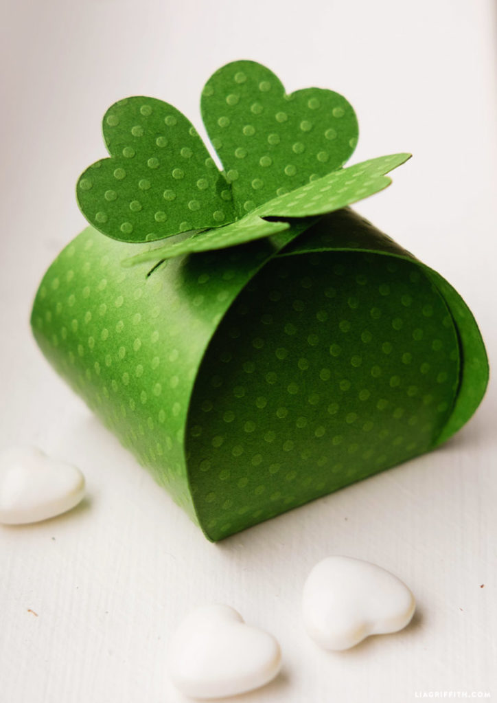 Shamrock Treat Boxes for St. Patrick's Day
