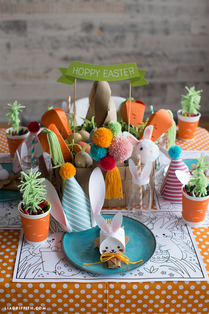 How to Set a Kid's Easter Table