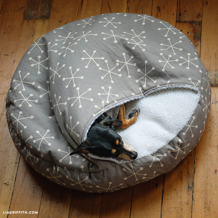 How to Make a DIY Burrow Dog Bed