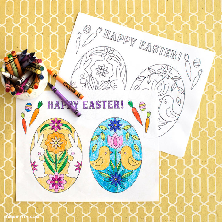 Free Printable Easter Coloring Sheets